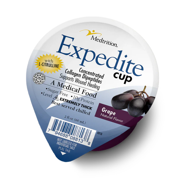 Wound Supplement Expedite™ Thickened 2 oz Cup Tropical Fruit or Grape ...
