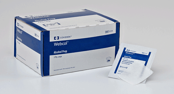 Alcohol Prep Sterile WEBCOL Premium by Cardinal Health – JML WHOLESALE