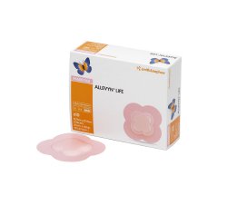 Dressing Foam Adhesive Sterile Silicone Allevyn Life Quadrilobe by Smi ...