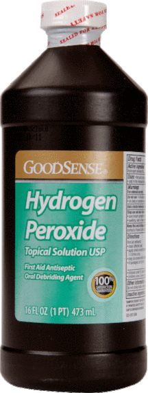 Hydrogen Peroxide 3% Topical Solution USP by Good Sense – JML WHOLESALE